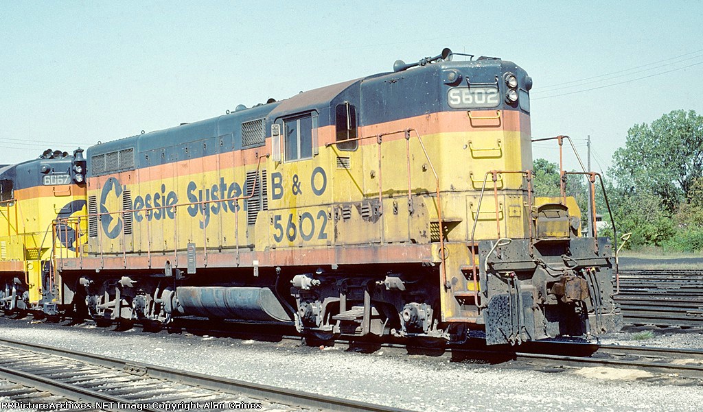 B&O GP-7 5602